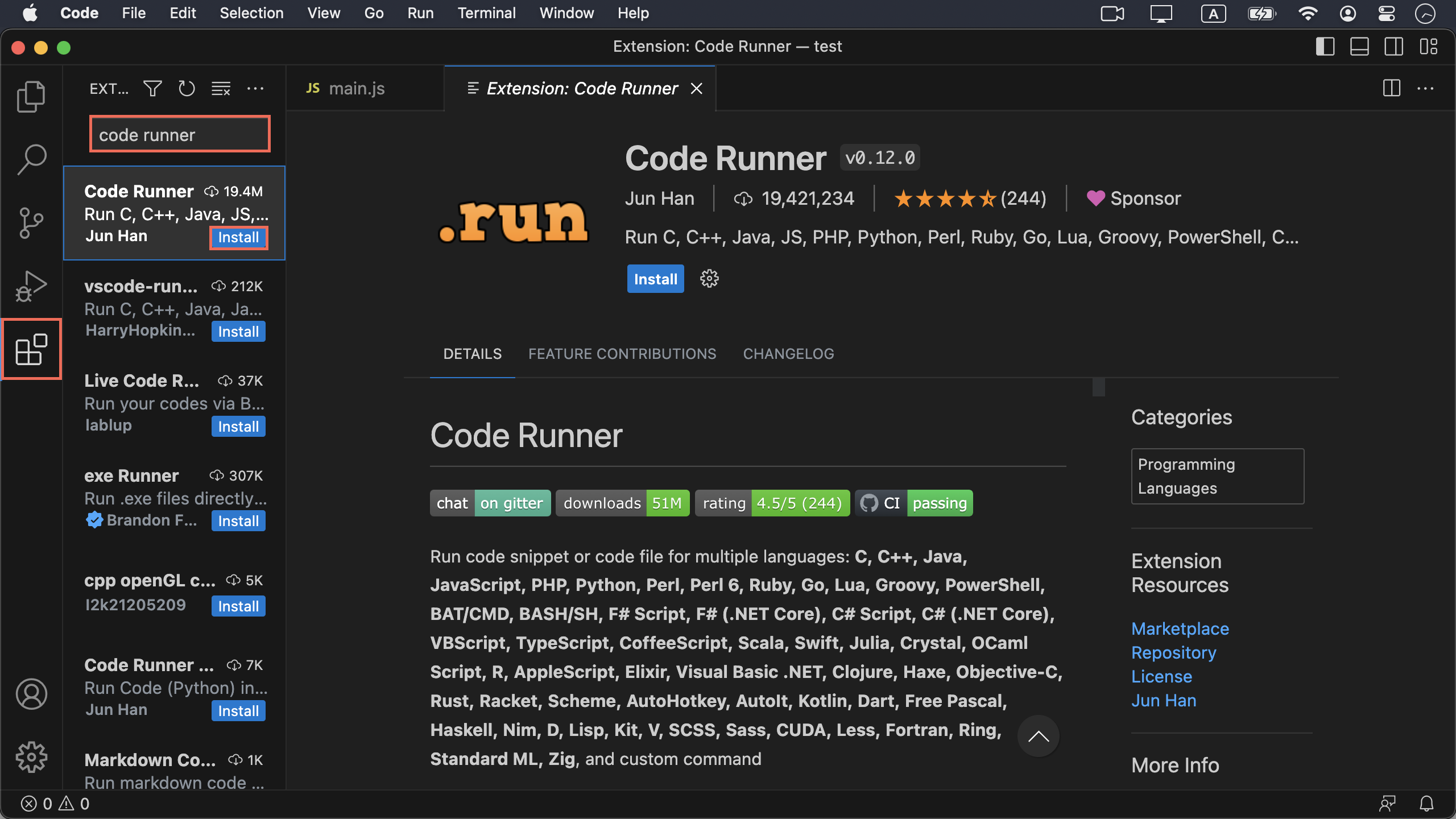 Node.js 설치하기(macOS) | 코드잇