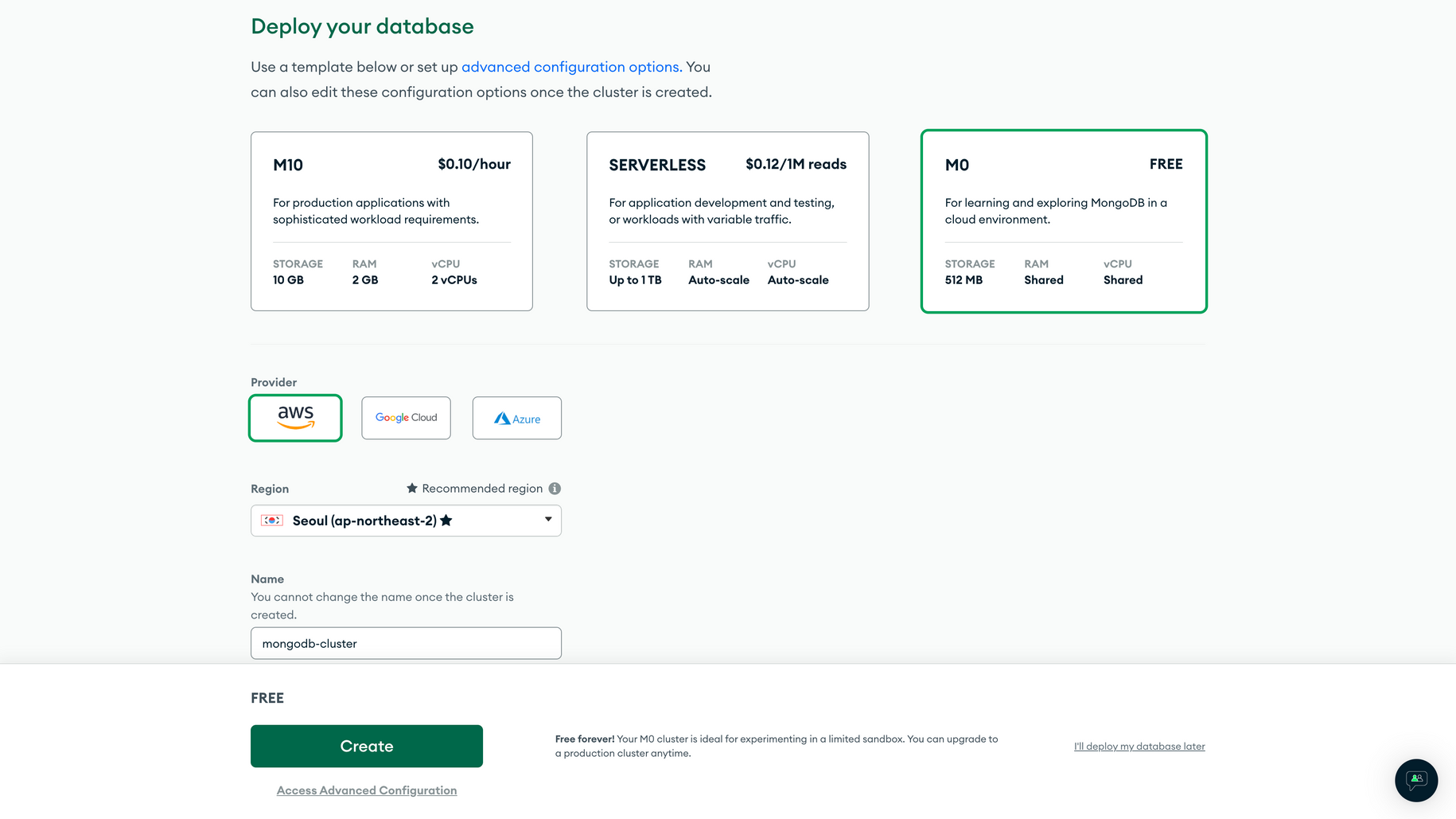 MongoDB Atlas 사용법 | 코드잇