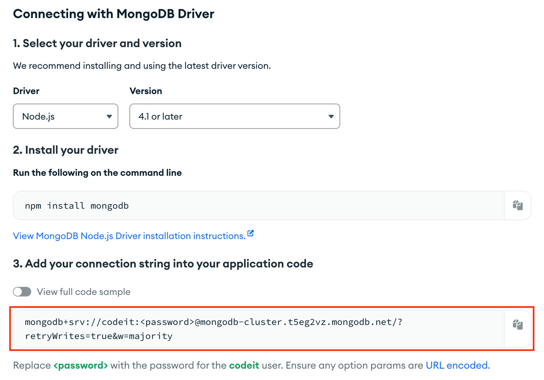 MongoDB Atlas 사용법 | 코드잇